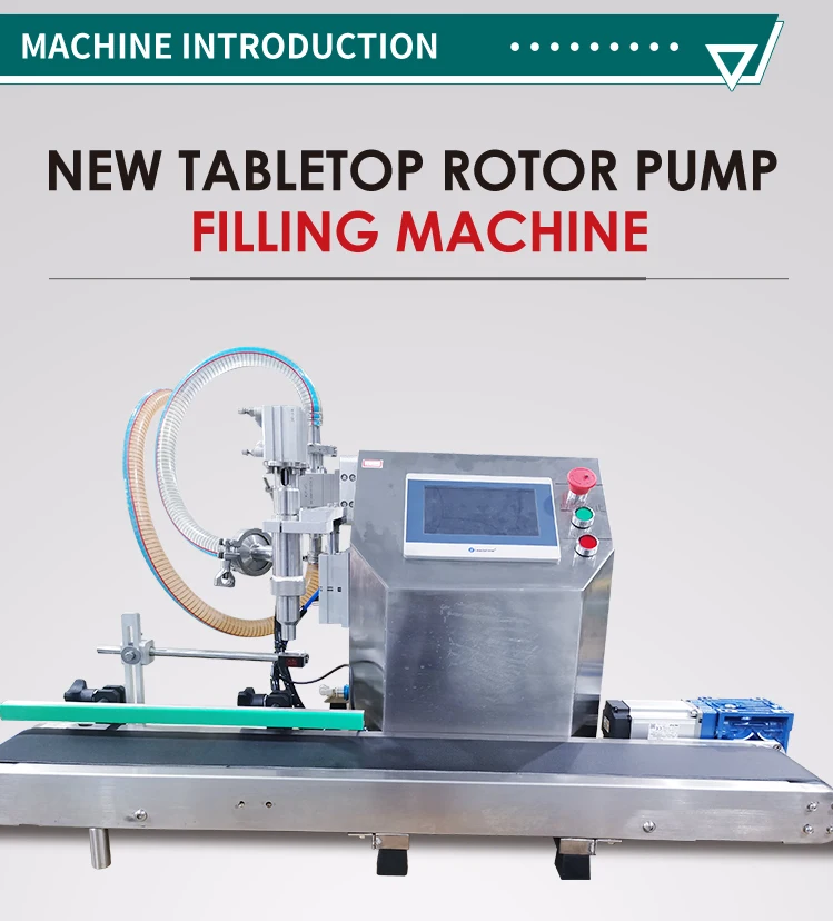 Desktop Rotor Pumps Bottle Water Filler Liquid Vial Automatic Filling ...