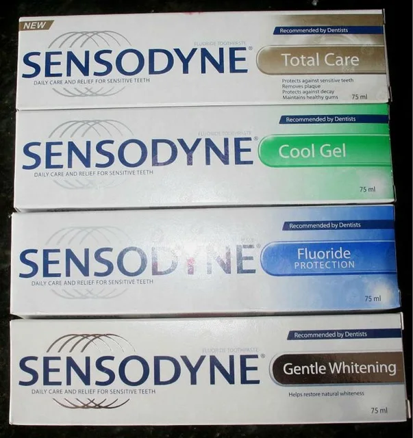 Sensodyne Extra Whitening Sensitive Teeth Whitening Toothpaste - 4 ...