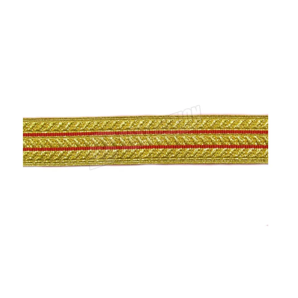 2024 Gold Bullion Wire Napoleonic Braid Fancy Ceremonial Uniform From ...