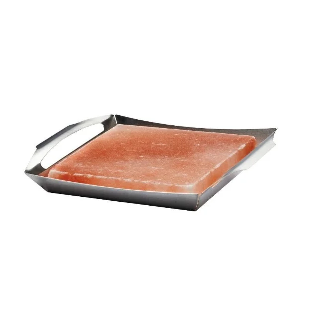 Himalayan Rock Salt Tiles / Himalayan Salt Blocks With Custom Tray For ...