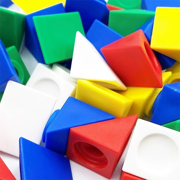 50 Pcs 2cm Of Isosceles Triangles Math Link Cubes - Buy Math Link Cubes ...