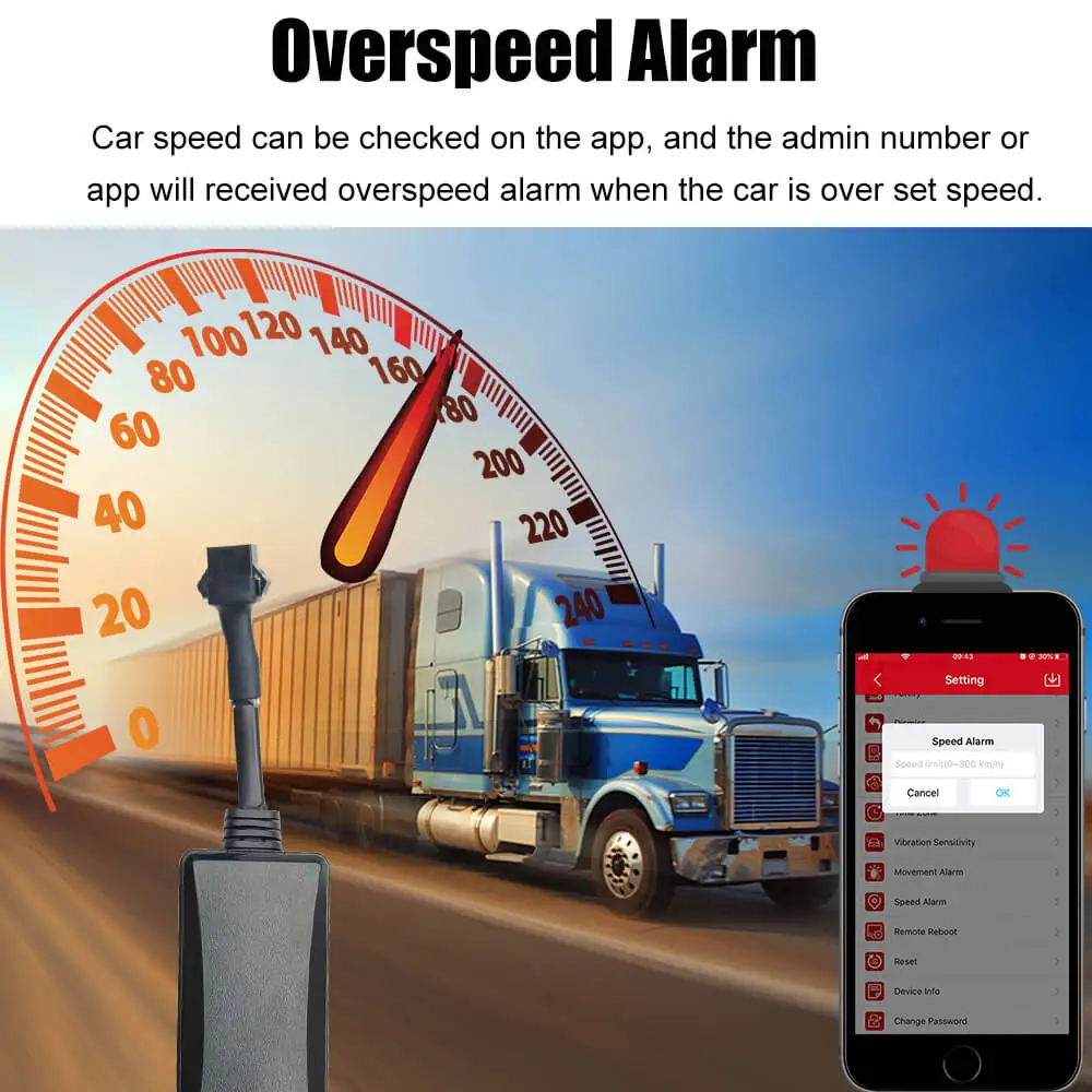 Bluetooth J16 GPS Tracker - Real-Time Vehicle Management