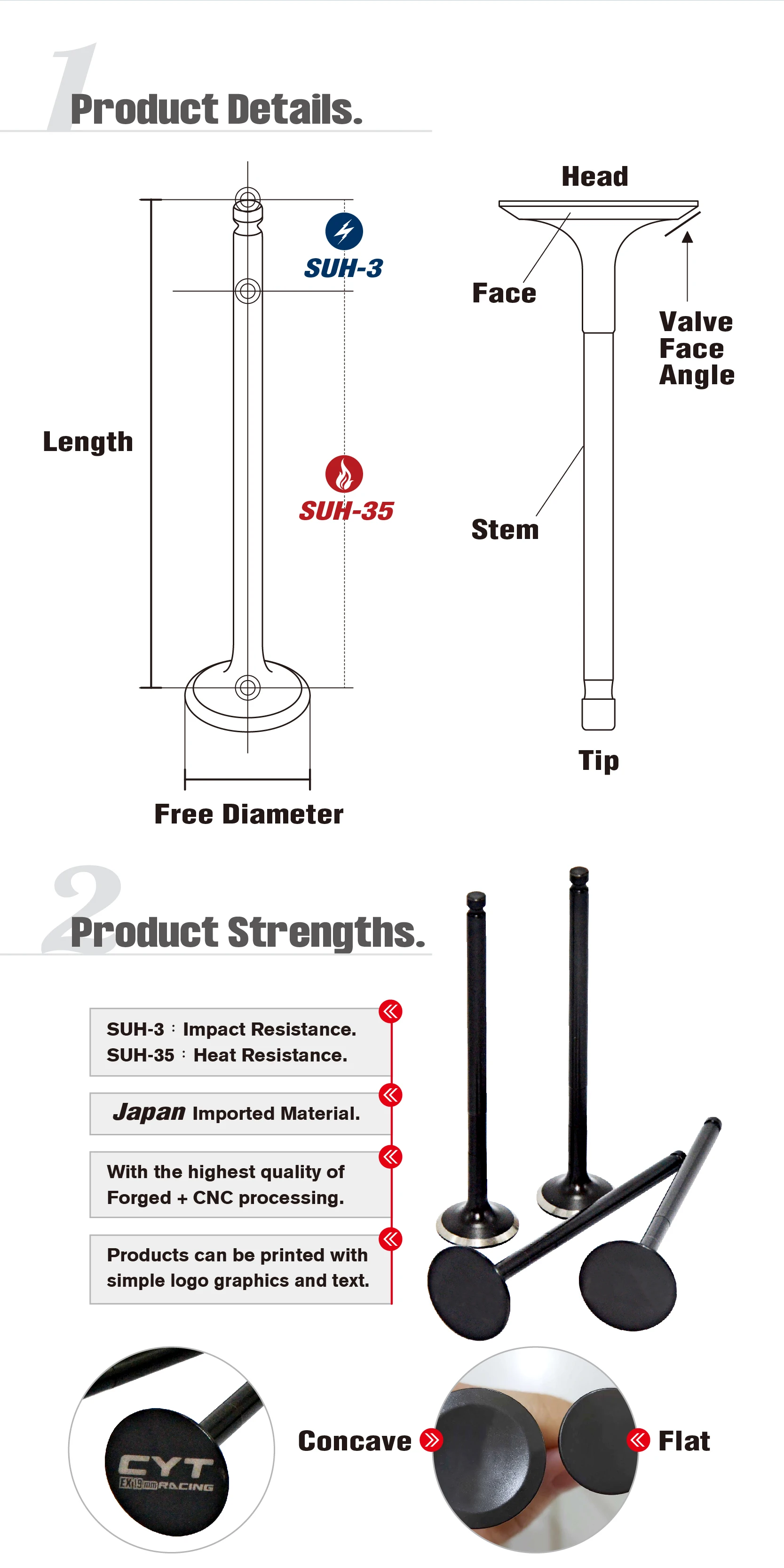 For Wave 125 Engine Valve - Buy Engine Valve,Racing Engine Valve,Intake ...