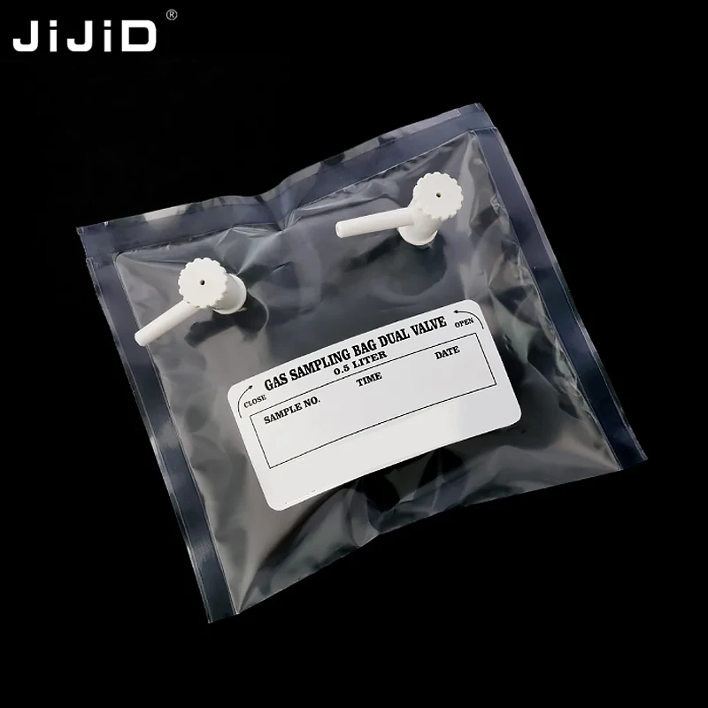 Jijid 0.2l 0.5l 1l 2l 3l 5l 10l 15l 20l Pvf Gas Sampling Bag With Valve For Corrosive Gas - Buy ...