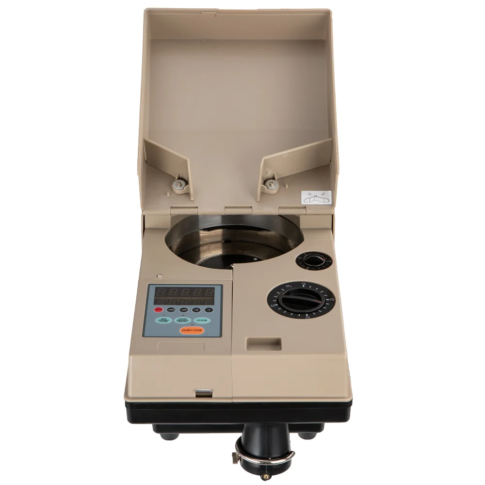 C518 Euro Money Counting Machine Automatic Coin Sorter with Sensor Coin ...