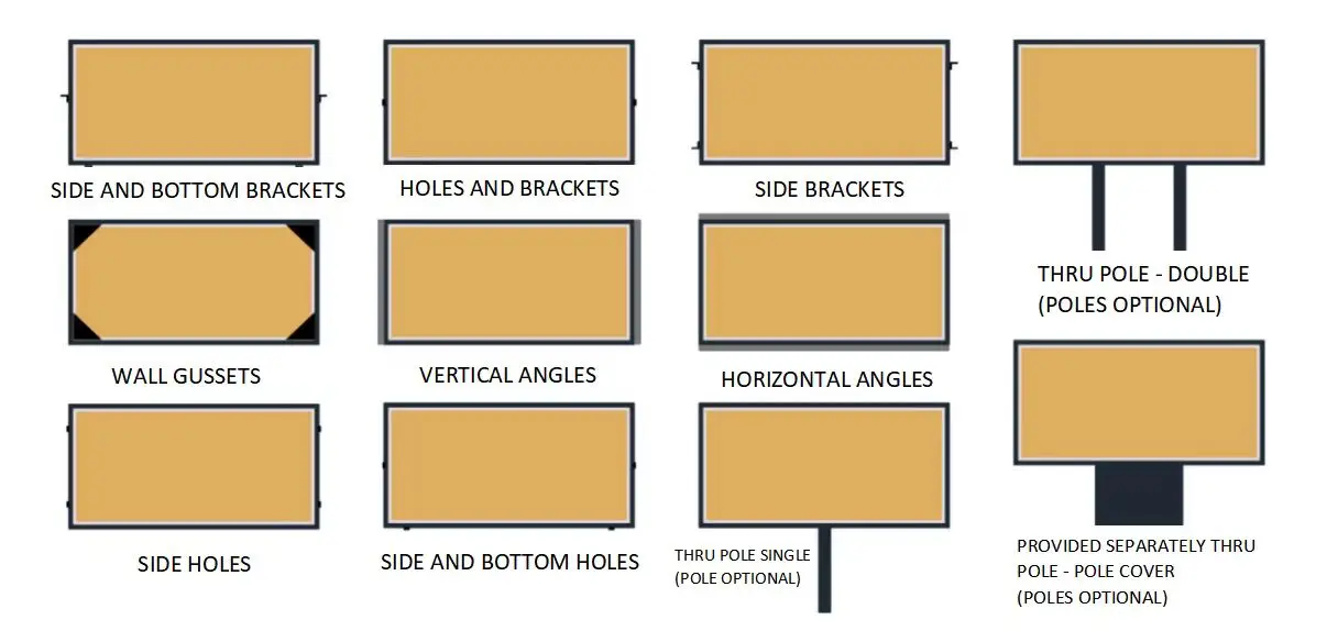 Lionled Ft-series Easy Install Outdoor Front Service P4.76 Led Sign ...