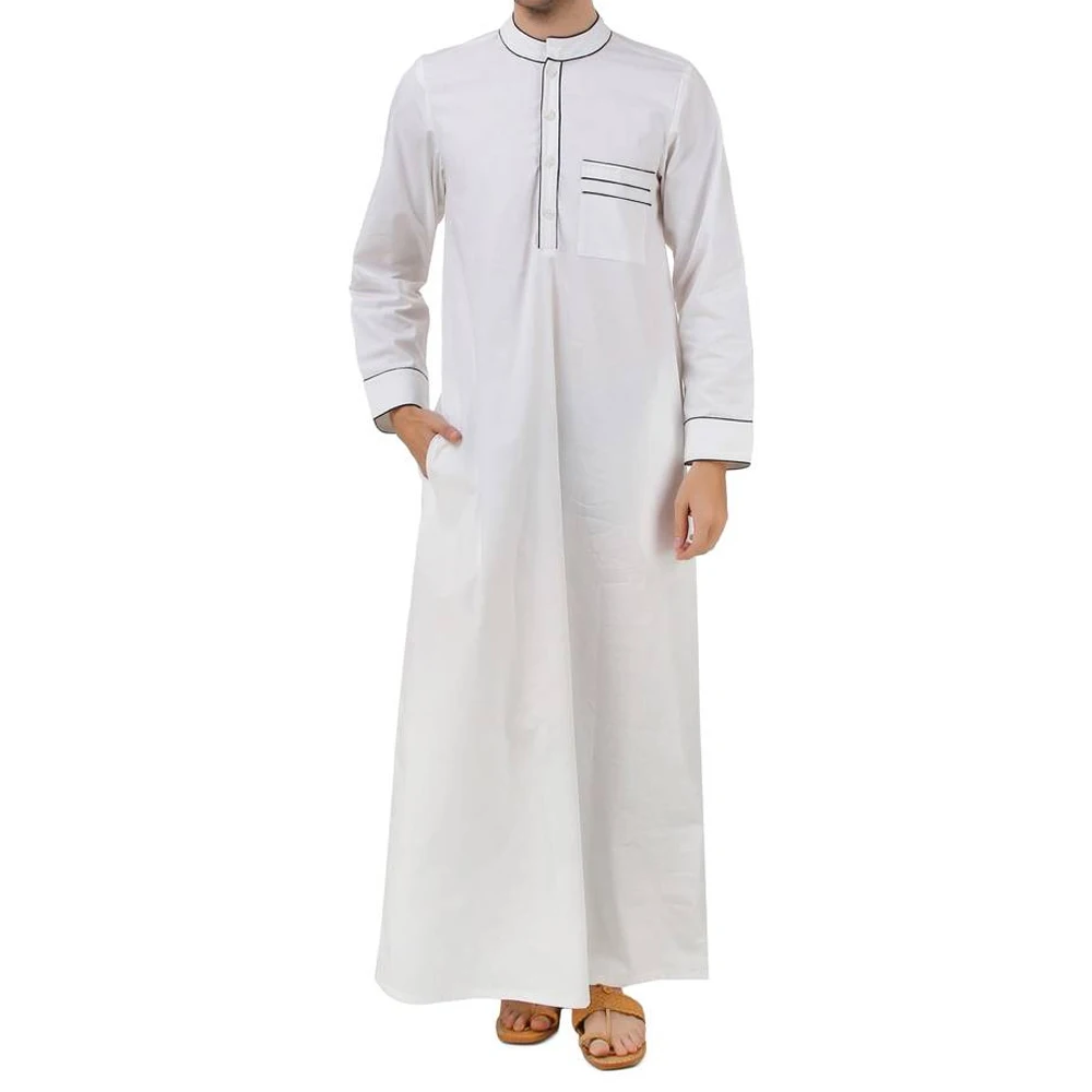 Saudi Thobe Jubbah For Mens Wholesale Daffah Islamic Arabic High ...