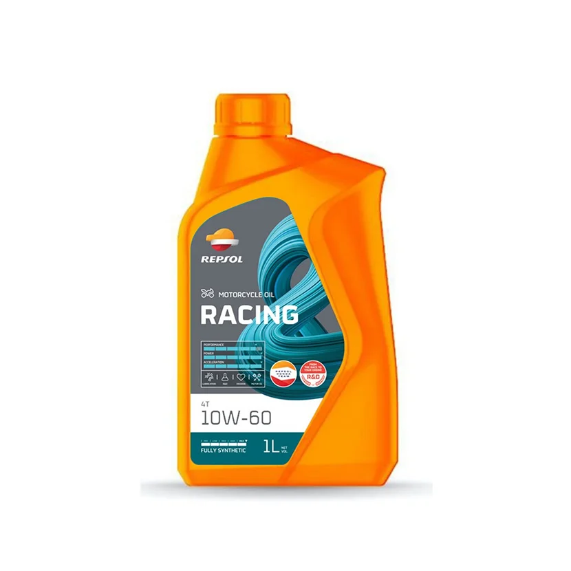 Best Repsol Racing 4t 10w 60 Ideal Synthetic Lubricant Oil For Very ...