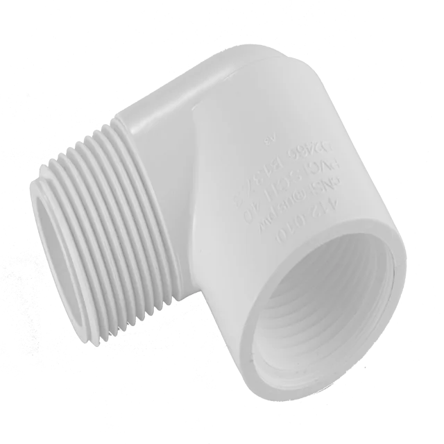 Leso America 412-010 Pvc Pipe Fitting,90 Degree Street Ell,Schedule 40 ...