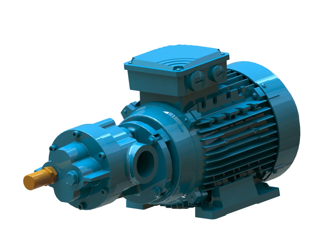 High Quality Monobloc Volumetric Gear Pump Threephase Model Bmf ...