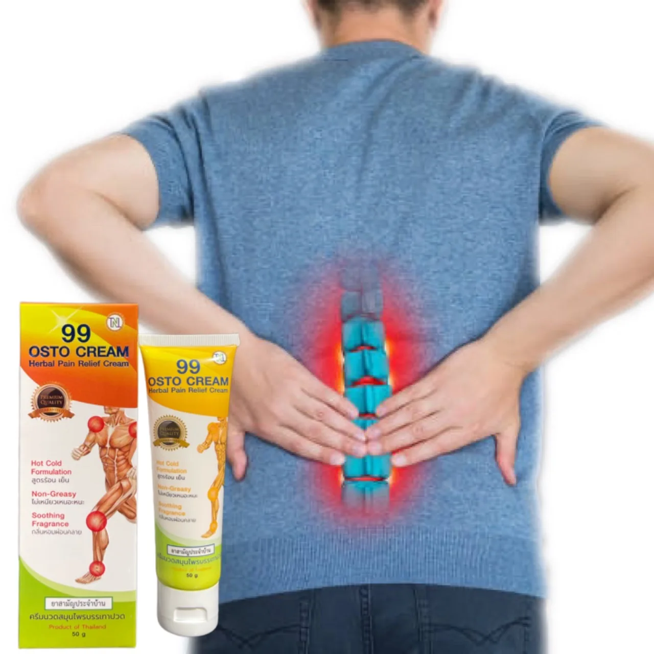 Muscles Pain Shoulder Pain Neck Pain Use 99 Osto Cream Deep Absorbs ...