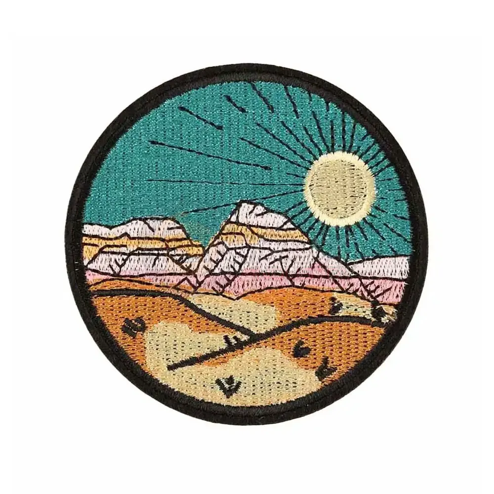 Factory Custom Brand Logo Embroidered Badges New Arrival Handmade ...