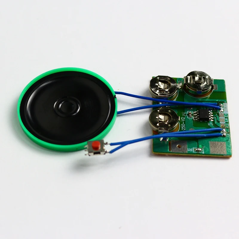 Push Button Recordable Sound Module Mini Voice Recorder Chip Greeting ...