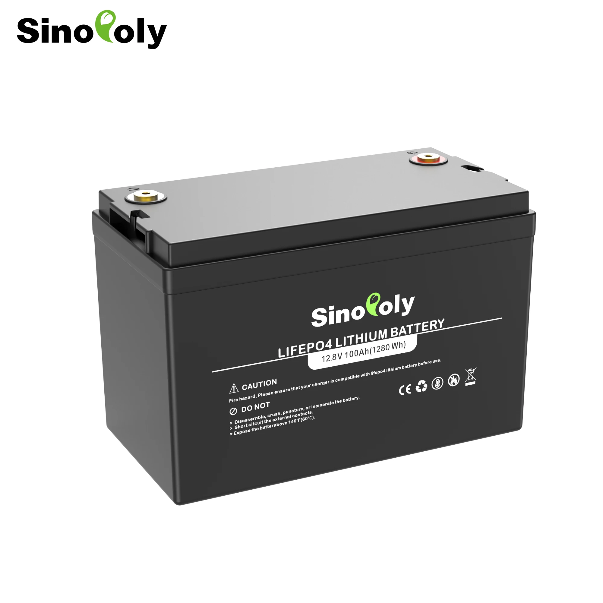 12V or 24V 100Ah Lead-Acid Replacement Lifepo4 Lithium Ion Battery Pack ...