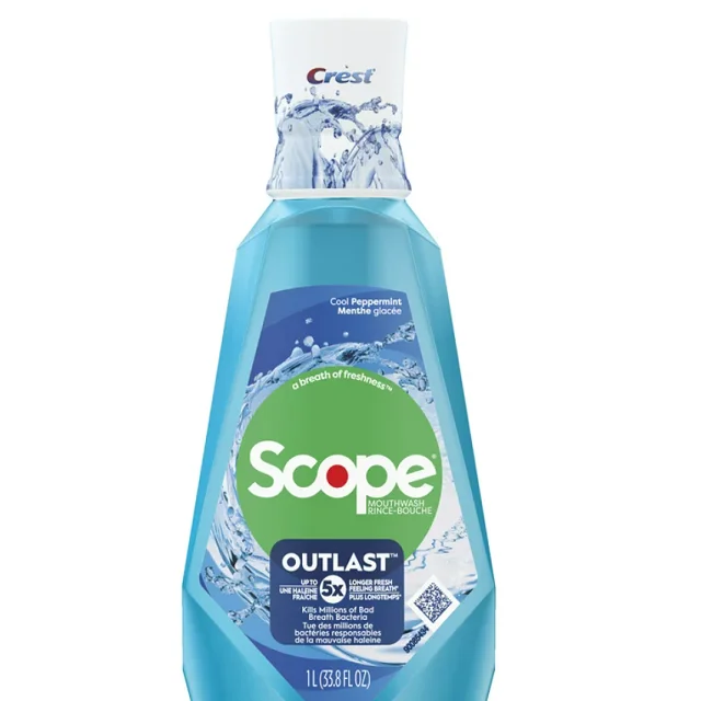 Crests + Scope Mouthwash Complete Whitening Toothpaste,Minty Fresh,.85 ...