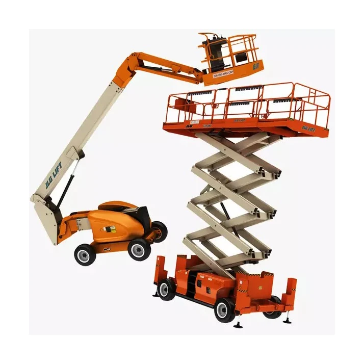 20m Self-propelled Cherry Picker Lift Telescopic Aerial Work Platform ...