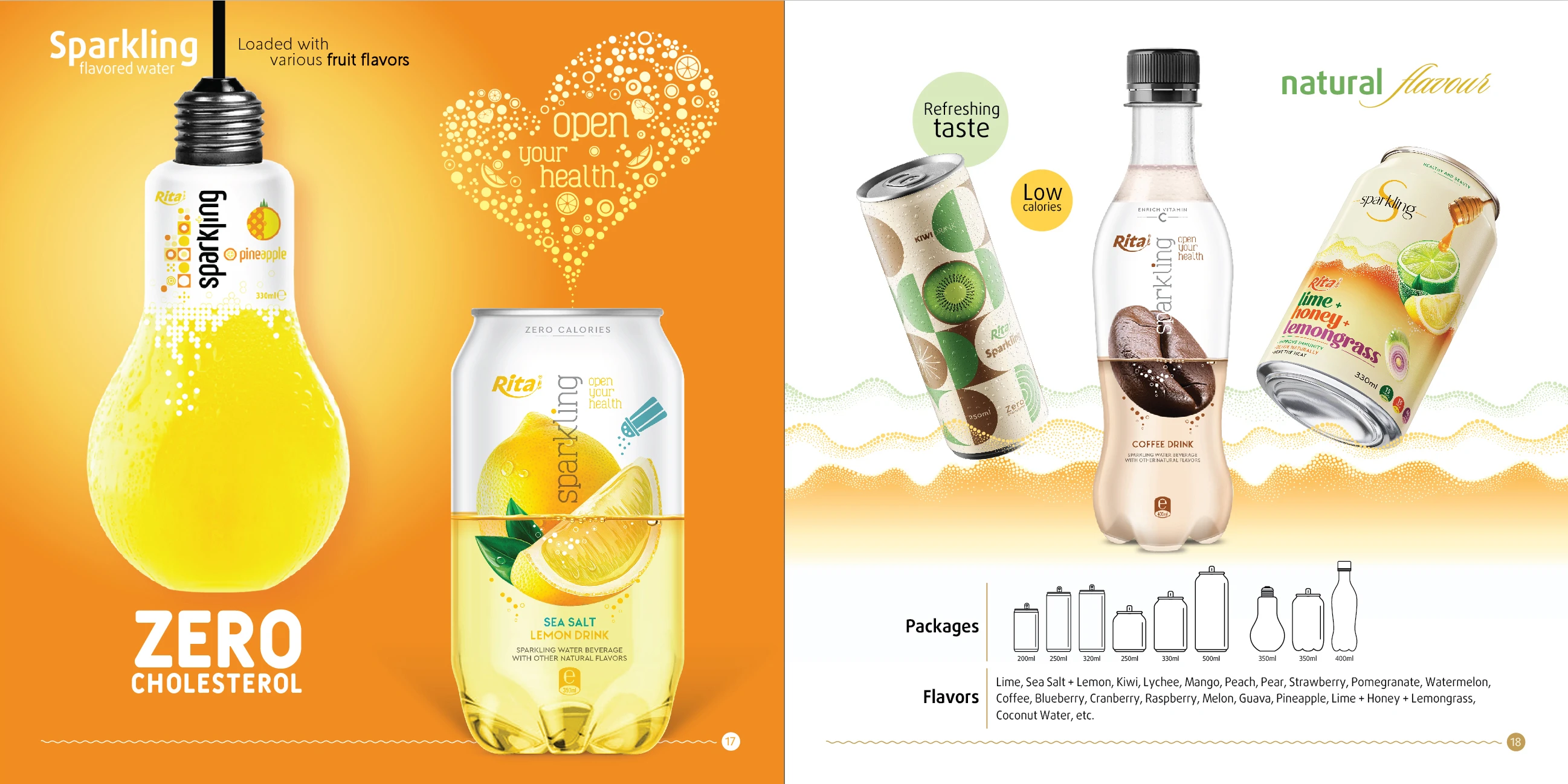 High Quality 320ml OEM Sparkling Cherry Water Soda Private Label ...