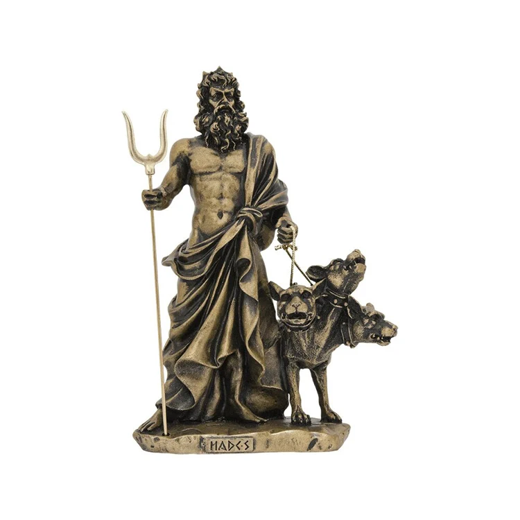 European Famous Metal Greek Gods Statues Bronze Sculptures Hades For ...