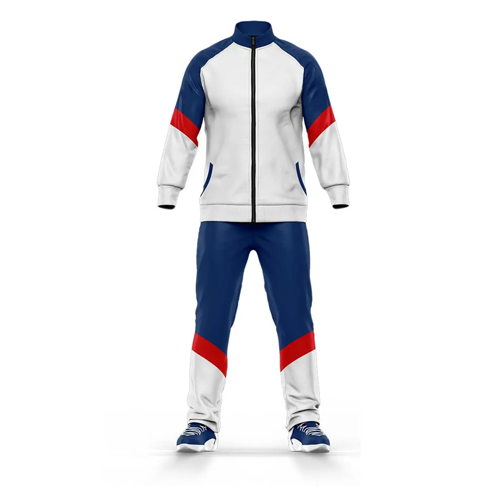 Customized Design Slim Fit Full Zip Up Tracksuits For Men Wholesale Low ...