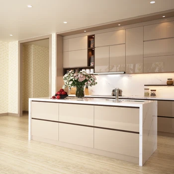Vietnam Oem Kitchen Cabinet Engineered Wood Natural Wood Mdf Mfc ...