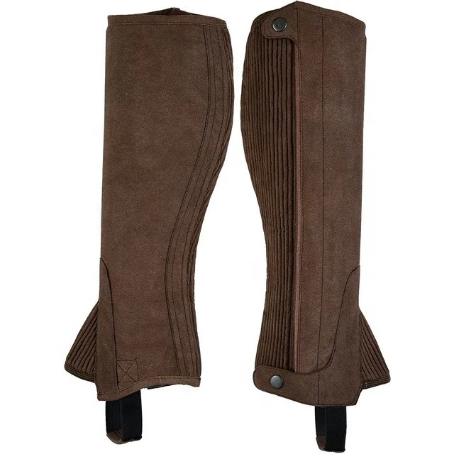 Wholesale Custom Horse Riding Half Chaps - Durable & Stylish