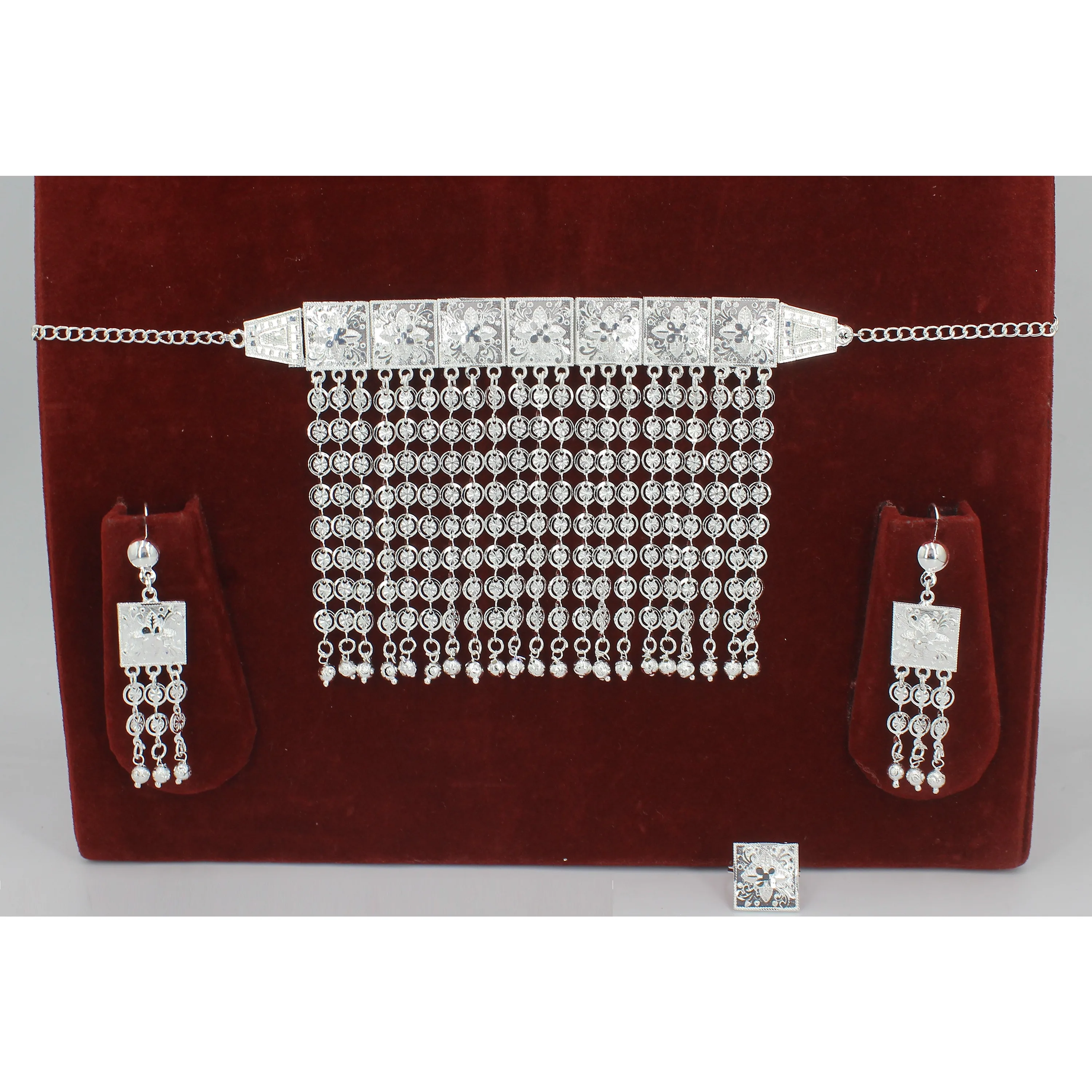 Ramadan Special Dubai Gold Jewelry Sets Bridal Necklace Martasha Indian ...