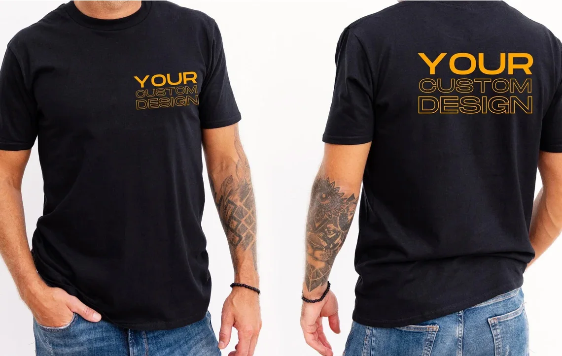 Unisex Custom T-Shirts with Embroidery - Perfect for Events