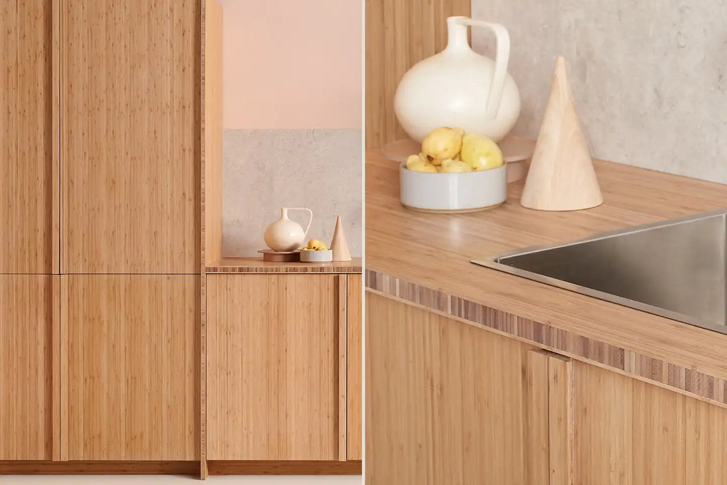 40mm Bamboo Plywood Bamboo Countertop For Kitchen And Table - Buy ...