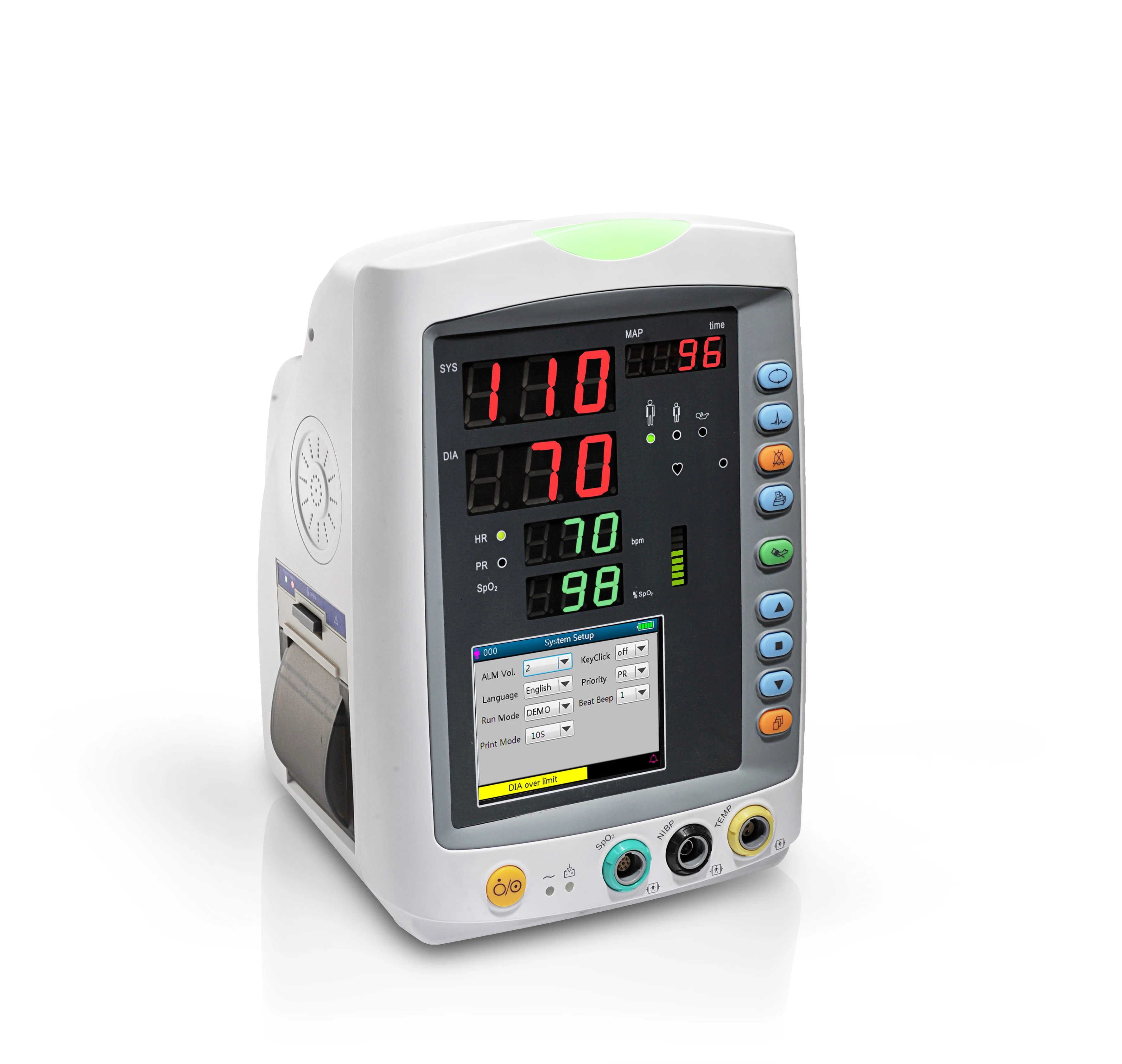 Hospital Equipments ECG Multi Parameter Patient Monitor Cheap Portable ...