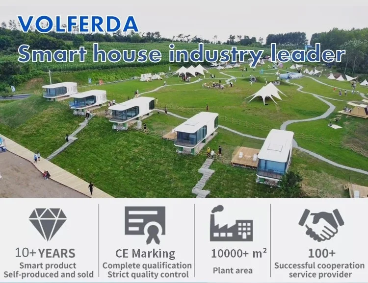 VOLFERDA Resort Luxury Prefab Capsule House Hotel Room