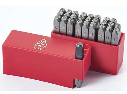 2.5mm Patented New Box Design Alphabet Steel Stamp Set - Buy Metal ...