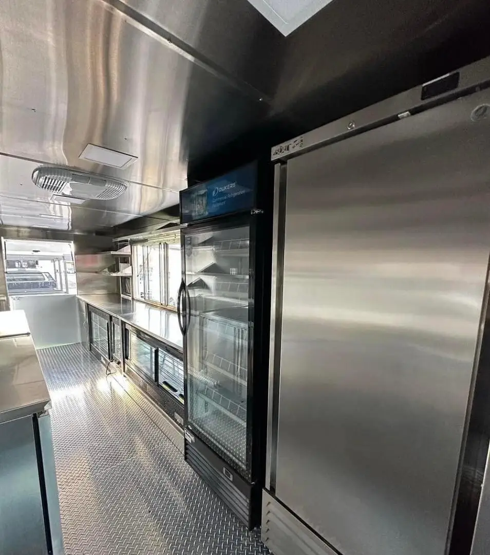 Mobile Food Truck Custom Concession Vending Food Trailer With Fully ...