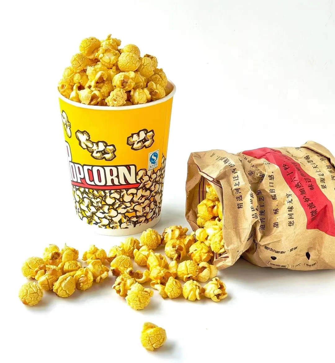 Easy To Operate Electromagnetic Popcorn Machine Kettle Corn Machines Popcorn Machine For ...
