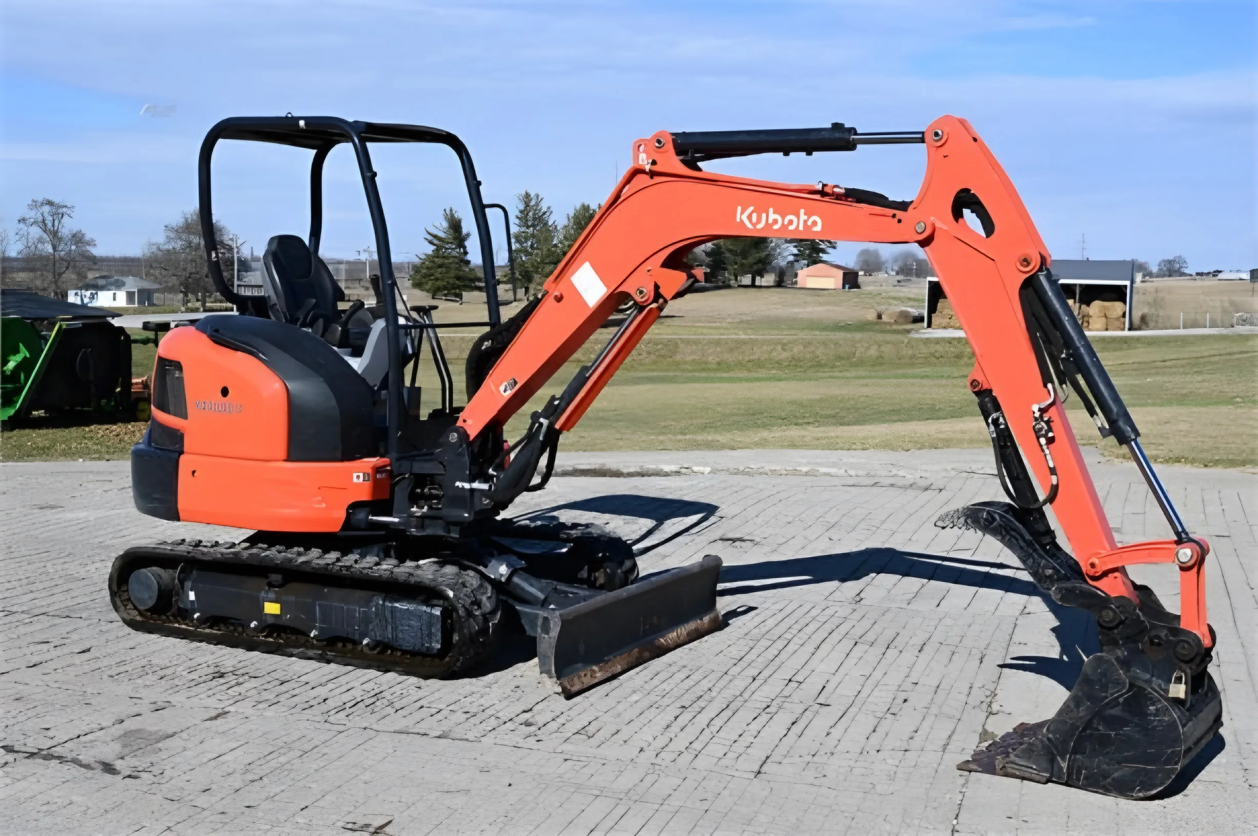 MINI DIGGER 2021 KUBOTA KX033-04 SMALL MINI EXCAVATOR CONSTRUCTION ...