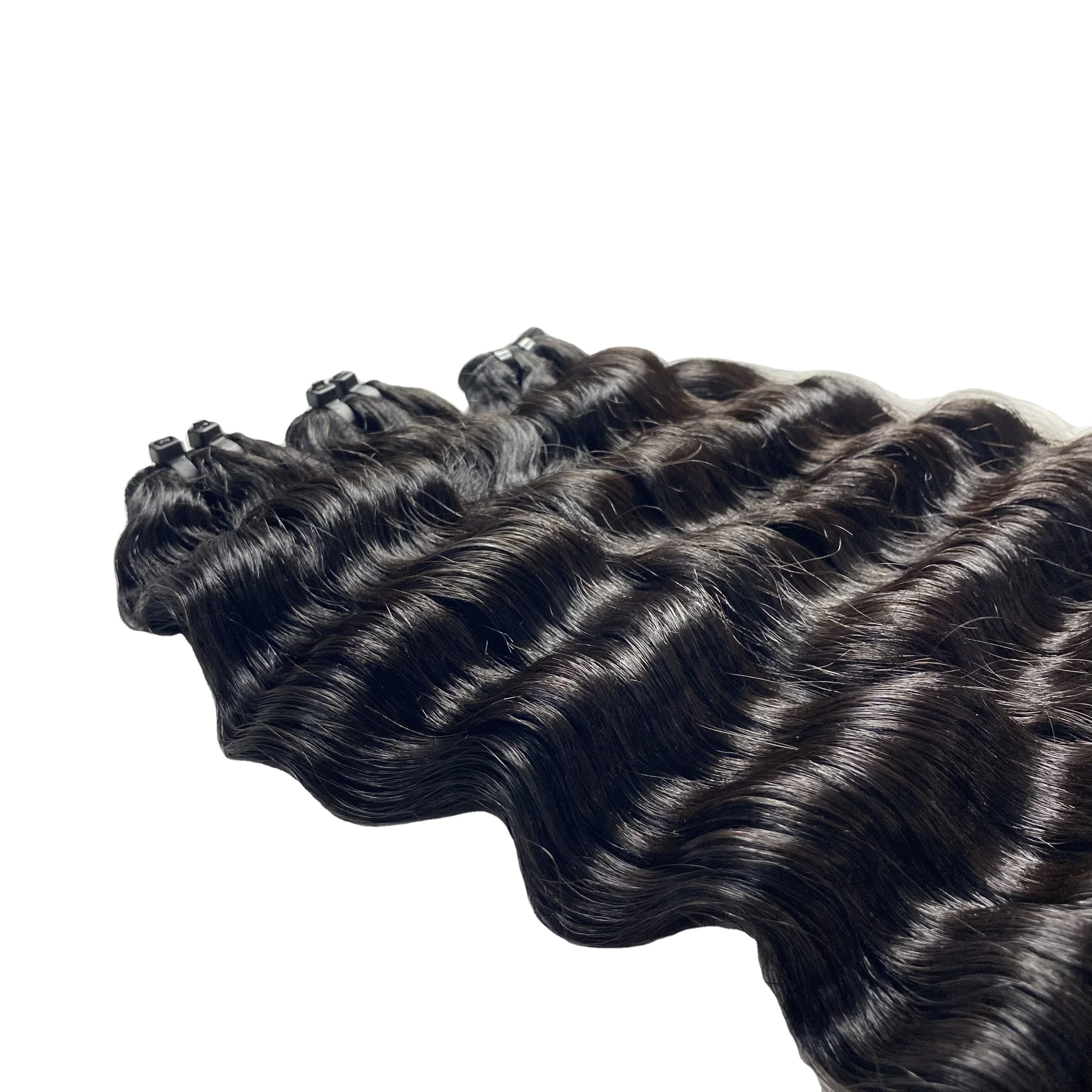 Hot Trend 2024 Raw Hair Extension Light Color Single Human Hair Wigs ...