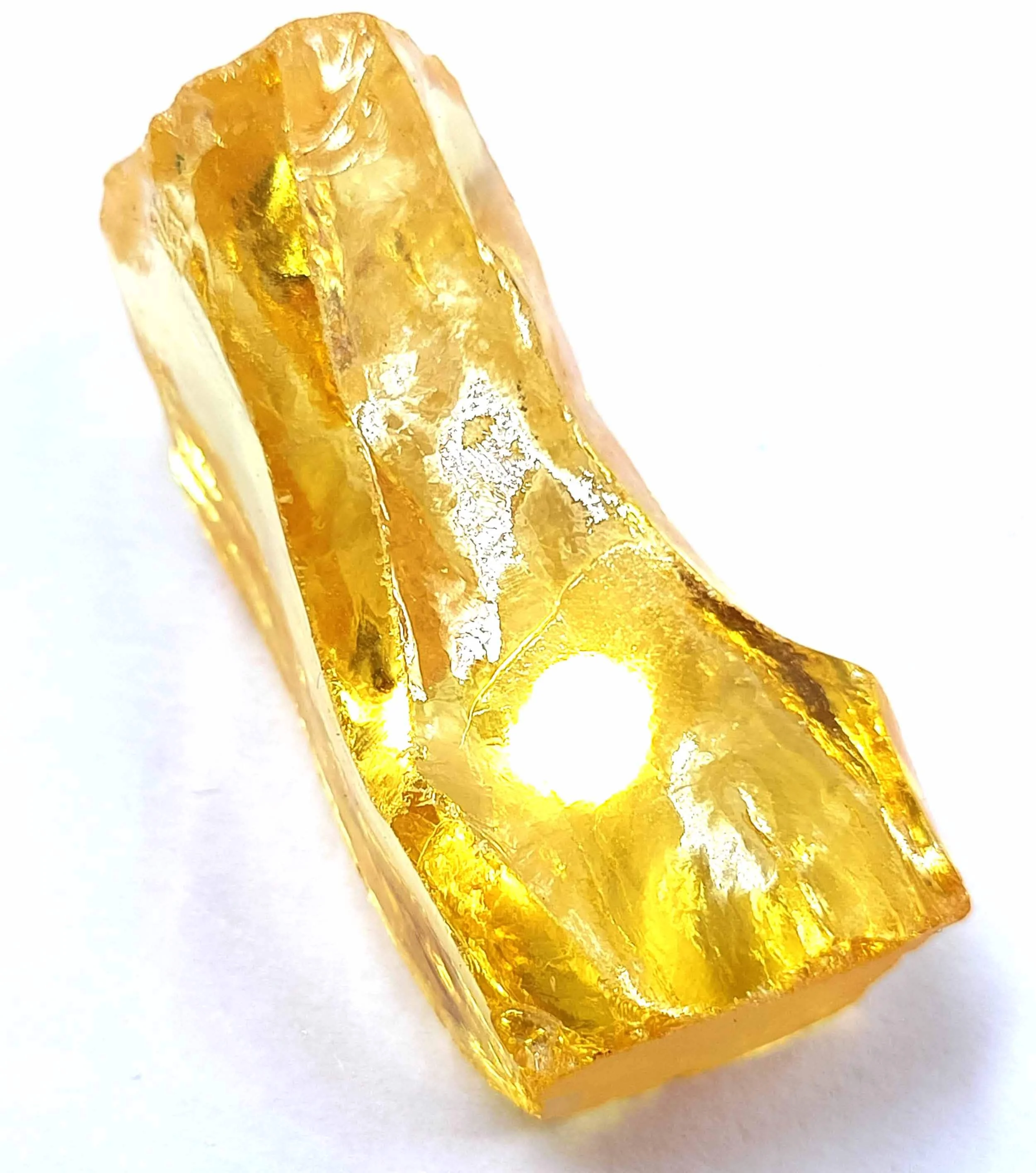 Gem Grade Lab Grown Color Dark Citrine Citrine Faceting Rough Natural ...