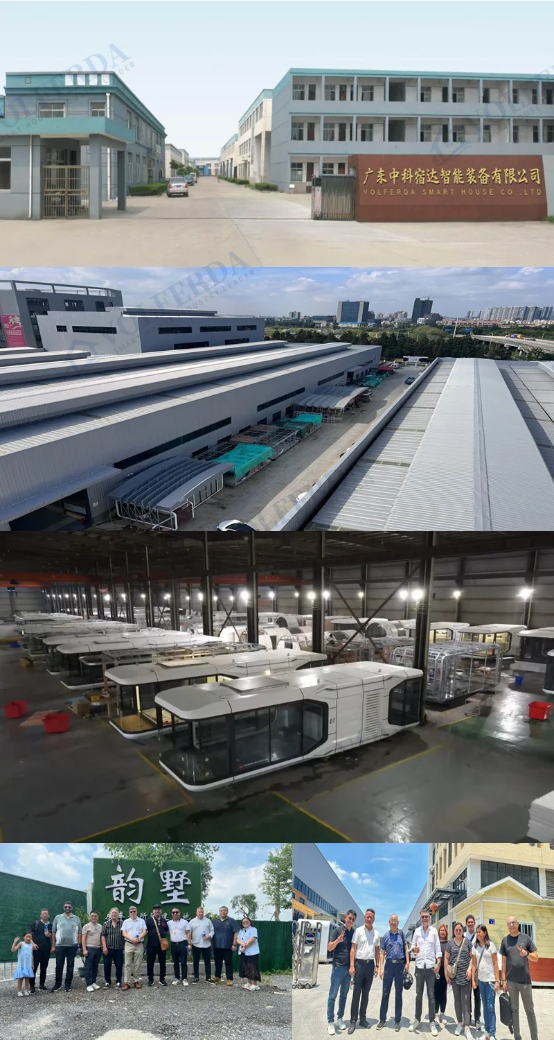 Volferda Brand Capsule House Prefabricated Tiny House Modular Metalica ...