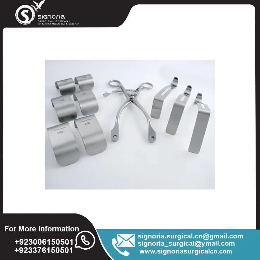 High Quality Mod Kolbel Retractor Sets With 3 Middle Blades - 12 Kolbel ...