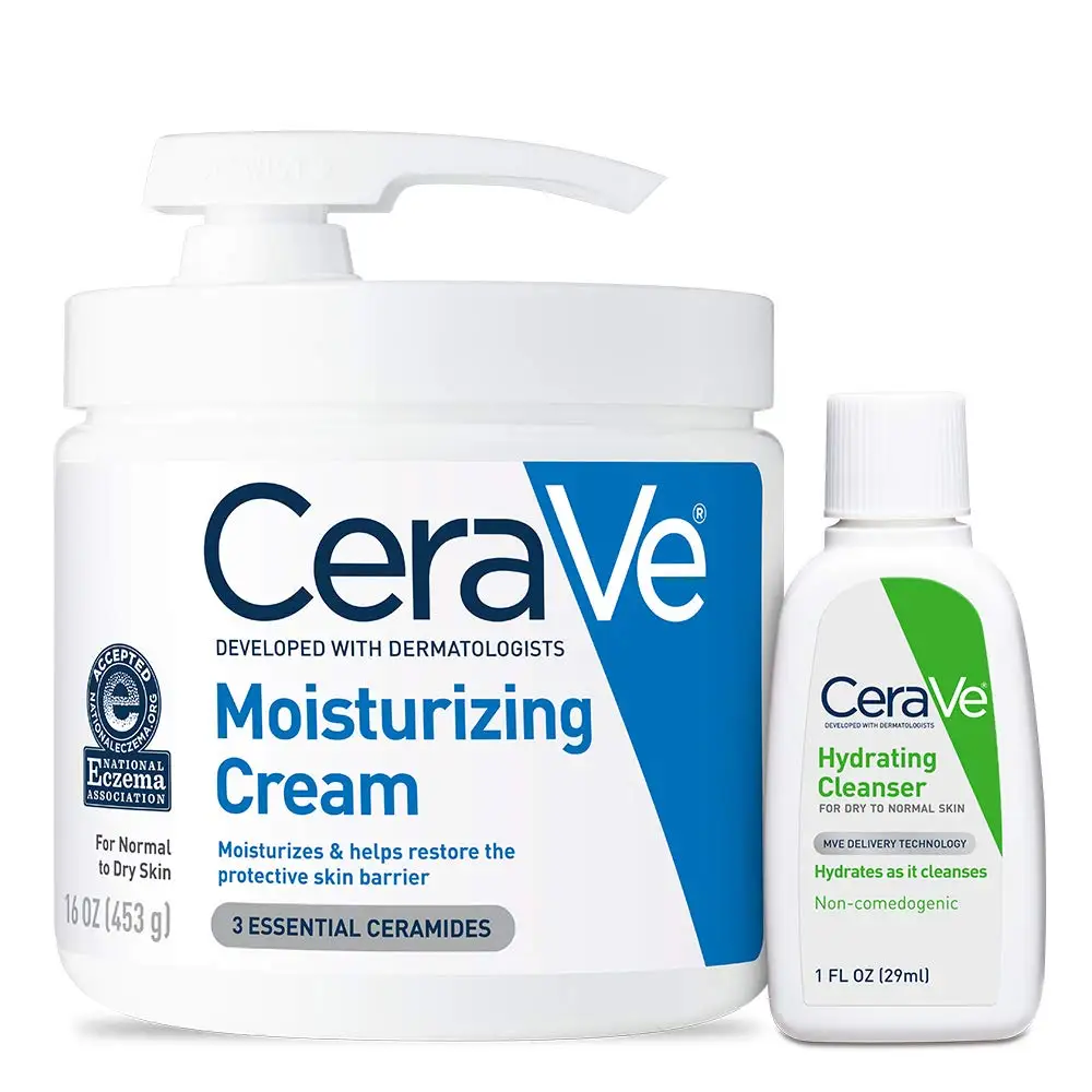 Usa Supplier Of Ceraves Moisturizing Cream Combo Pack 16 Oz With Pump ...