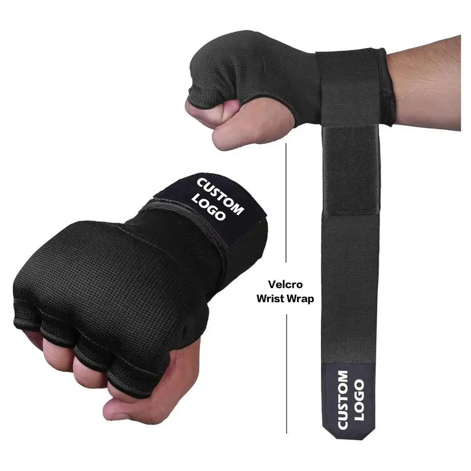Quick Hand Wraps With Gel Pad Inner Boxing Inner Gloves Protective ...