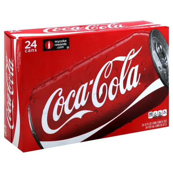 Classic Coke Soft Drinks Coca Cola 330ml X 24 Cans,Coca-cola 1.5 Liter ...