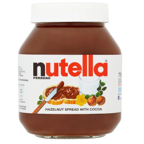 Nutella Chocolate 750 Gr - Buy Nutella Candy Chocolate Snacks Liquid ...