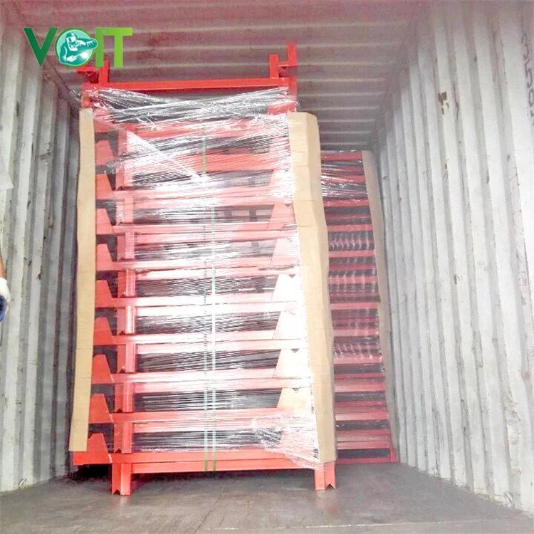 Warehouse Storage Stackable Nesting Movable Pallet Support Pallet Rack ...