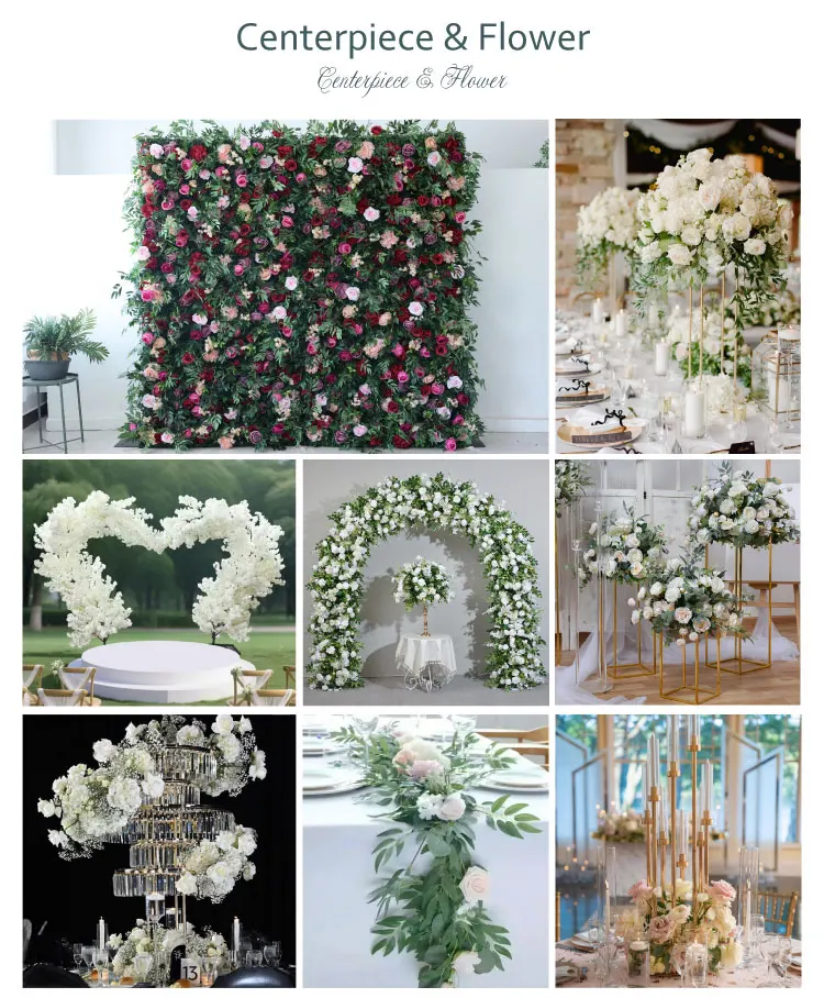 Acrylic Candleabra Centerpiece - Elegant Wedding Candlesticks