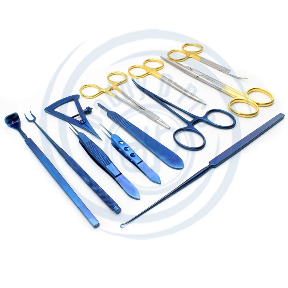 Blepharoplasty Set Surgery Instruments Set 13 Pcs / Plastic Surgery Set ...
