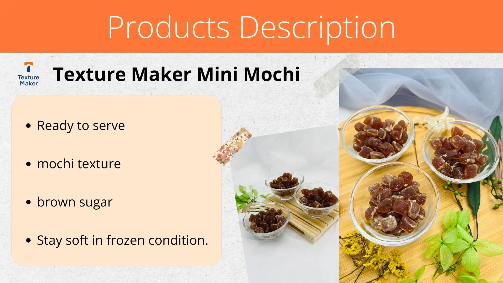 1kg - Pastries Toppings Mini Mochi - Buy Pastry Ingredients,Cake ...
