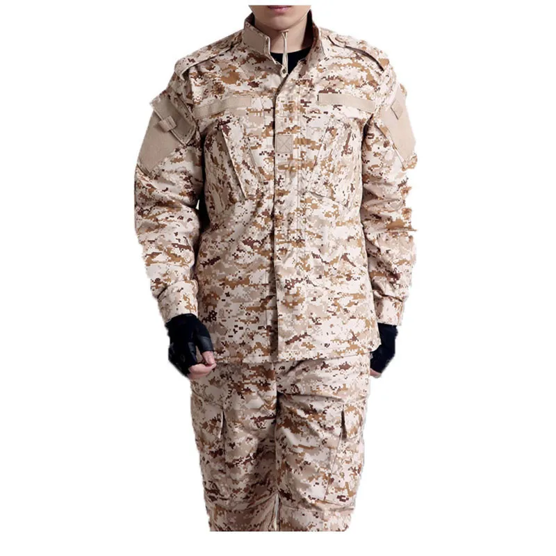 Camouflage Training Uniform Digital Camo For Outdoor Activity And ...
