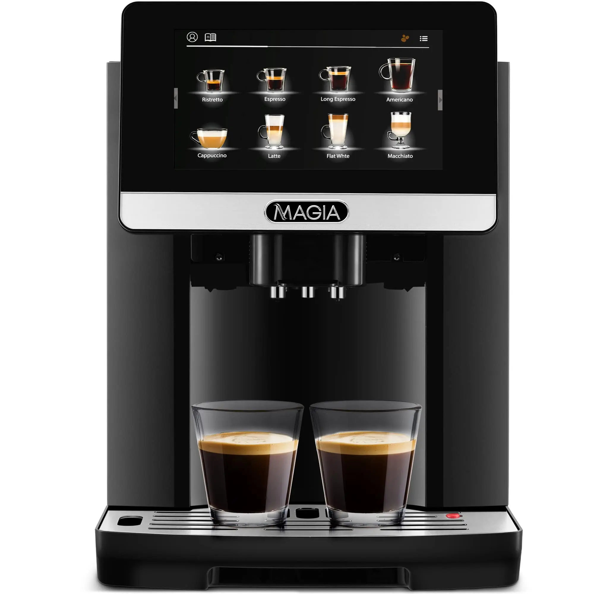 Espresso Coffee Machine Cappuccino Maker Automatic Brewing Function ...