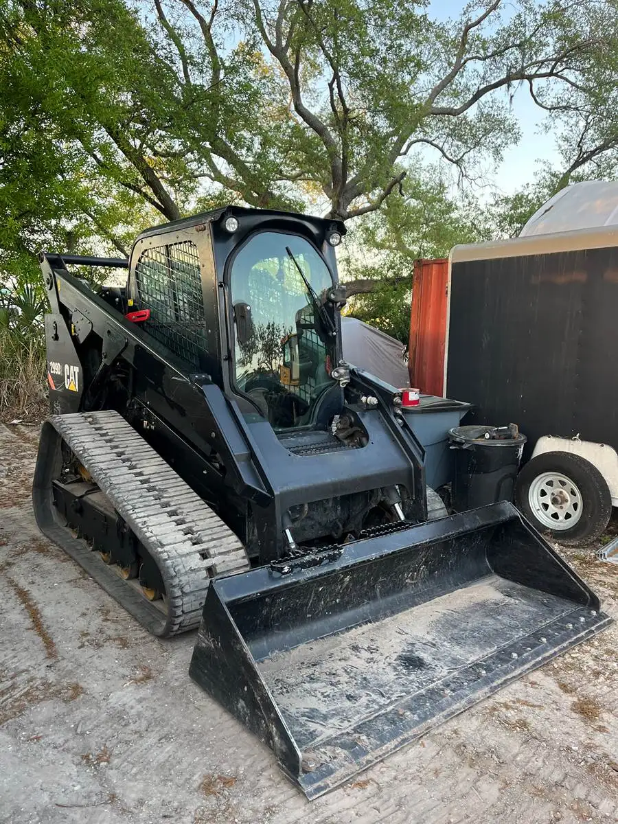2018 CAT 299D2-High Flow Track Skid Steer Loader with Enclosed Cab ...