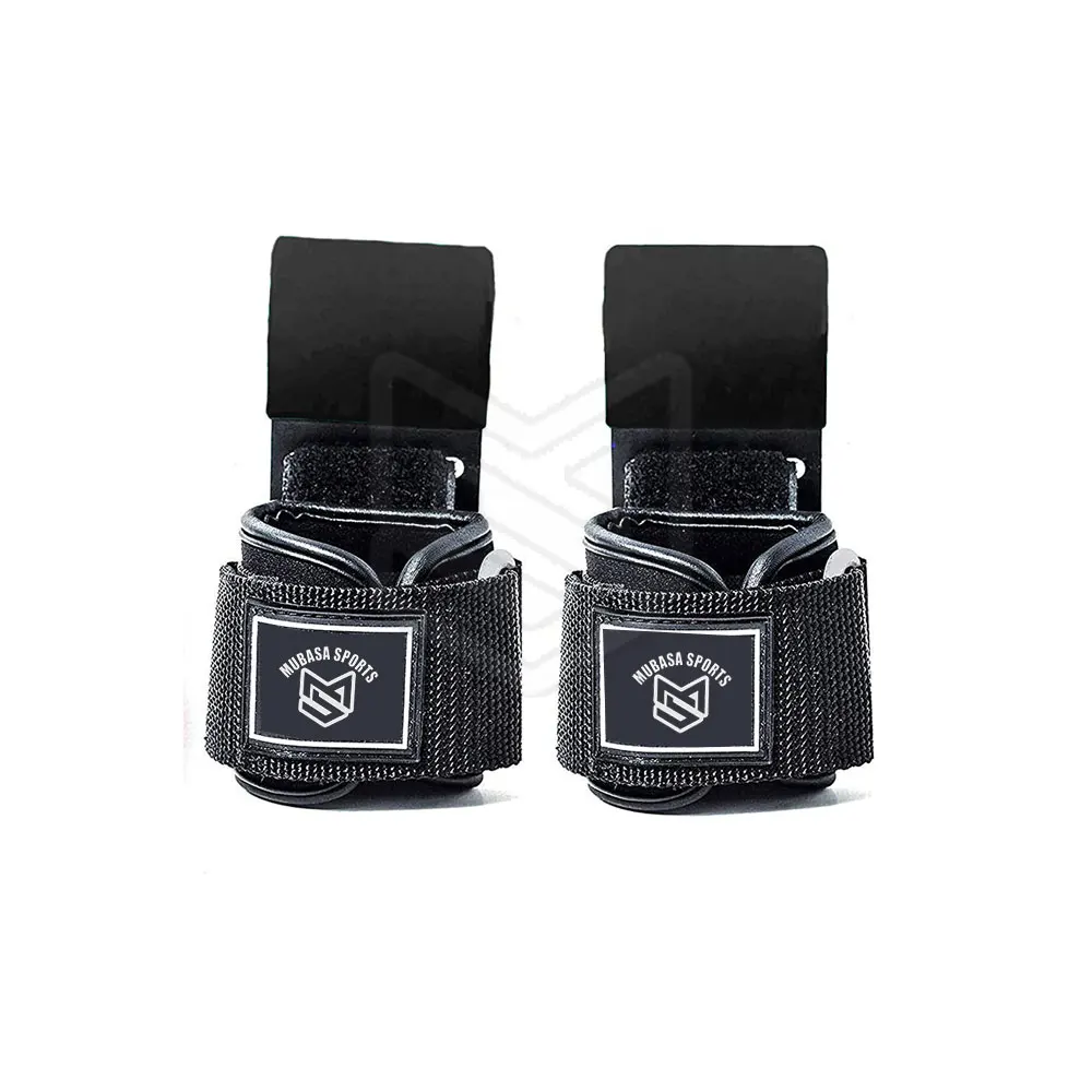 Weightlifting Hooks Heavy Duty Pull Ups Dead Lift Heavy Hook Straps Weightlifting Padded Heavy ...